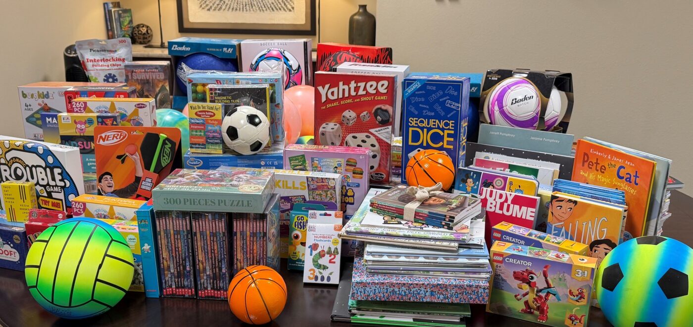Books, Balls & Board Games! - Panorama